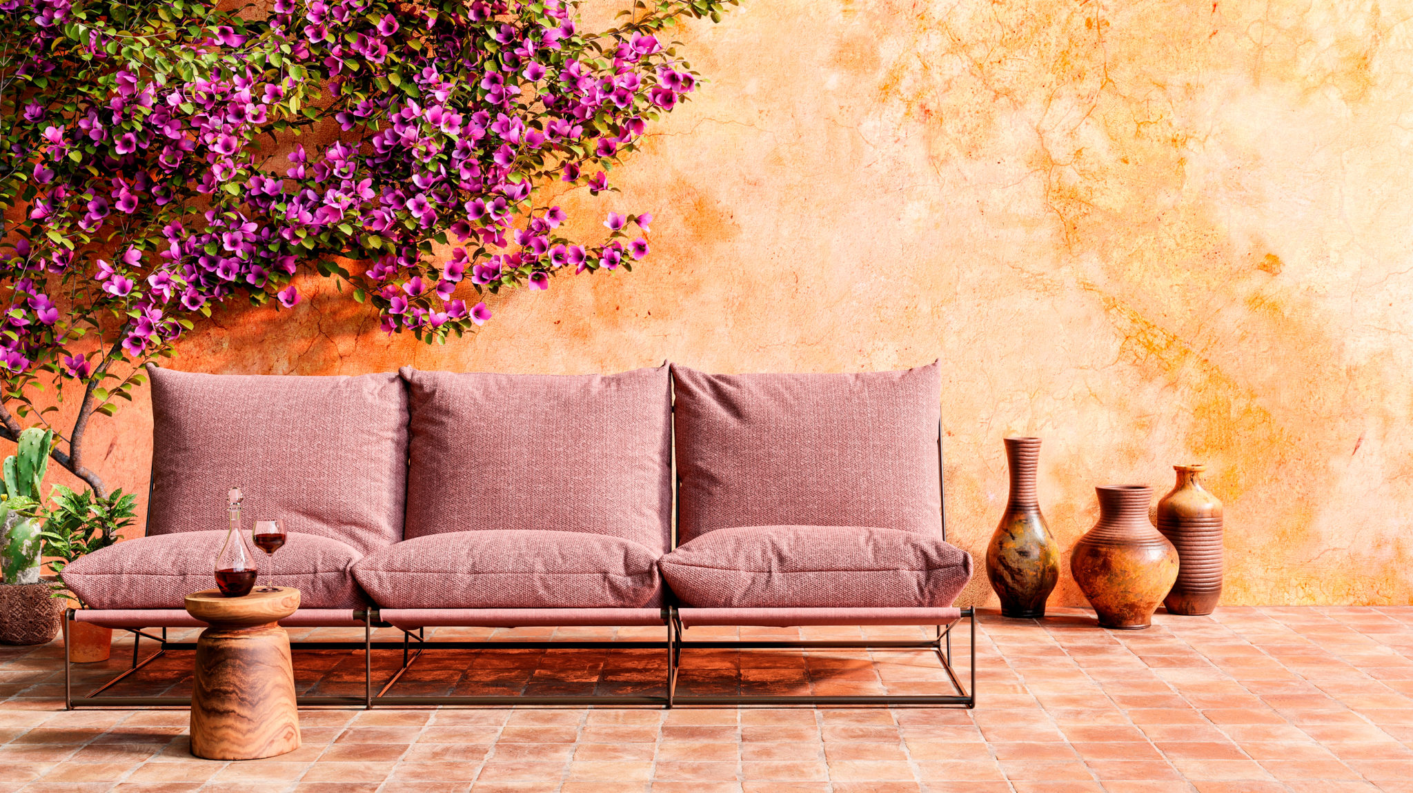 Colores tendencia para pintar tu terraza